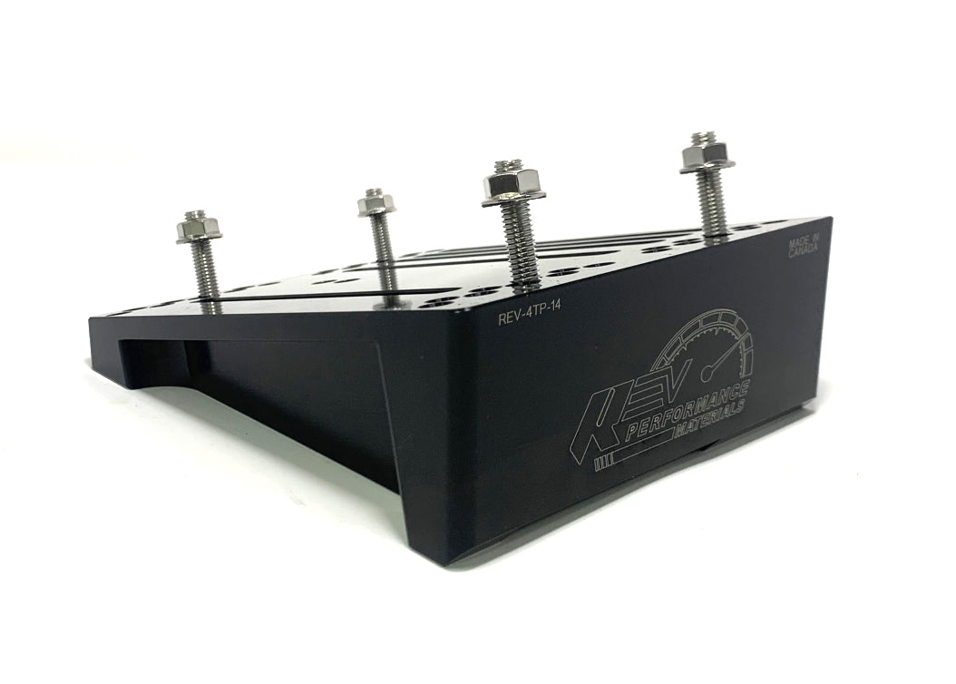 Go Kart Engine Mount REV 4T Top Plate 14° – REV Performance Materials