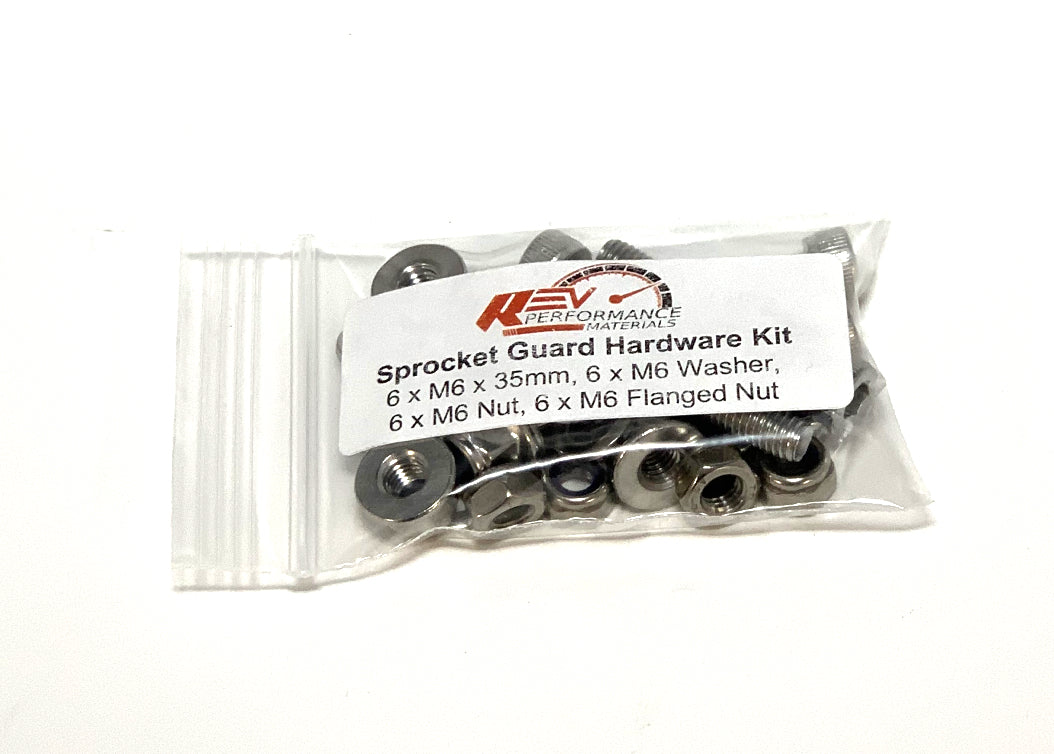 Go Kart Racing REV Sprocket Guard Hardware Kit – REV Performance Materials